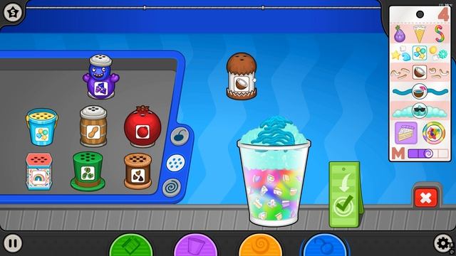 Papa's Freezeria Deluxe 68 day ( Папа Луи 68 день)  прохождение