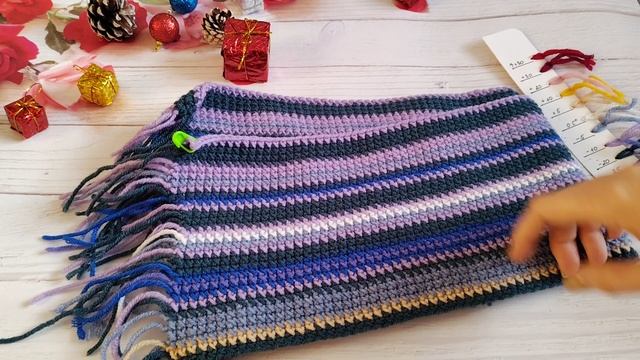 Вяжется мой Температурный плед с Таней Когикиной. Отчет за декабрь🧶🧶🧶