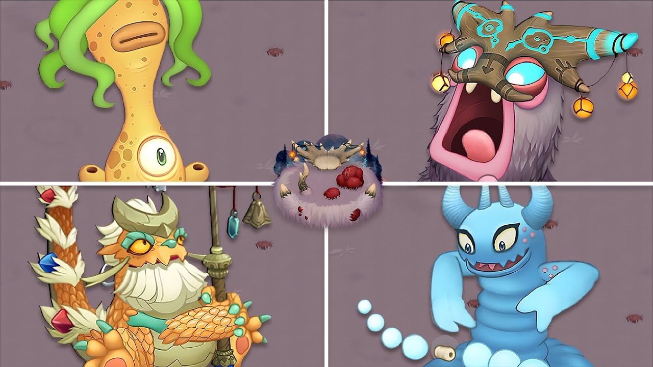 Святилище Магии - Все Монстры, Песни и Анимации (My Singing Monsters, Мои Поющие Монстры, Msm, Мсм)