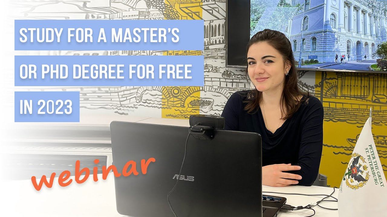 STUDY FOR A MASTER’S OR PHD DEGREE FOR FREE IN 2023 | Polytech webinar | Russia