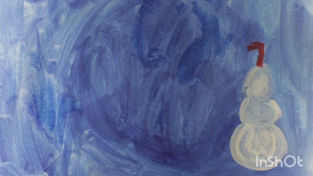 оживающий фон. ❄⛄