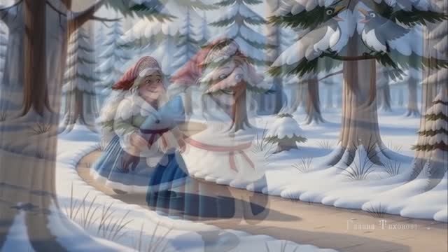 Бабка Ёжка в Новый Год....на ст. Розалии Мартысь