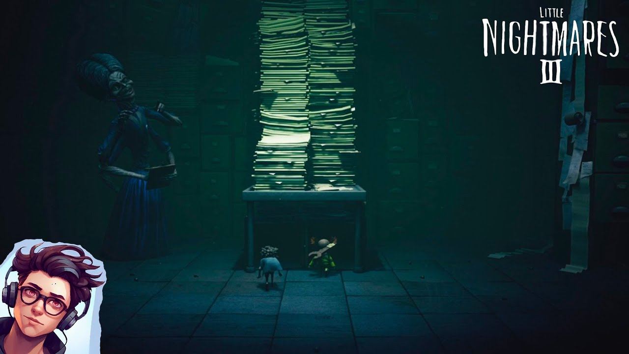 Little Nightmares 3 Прохождение Страшная злая тётка #3