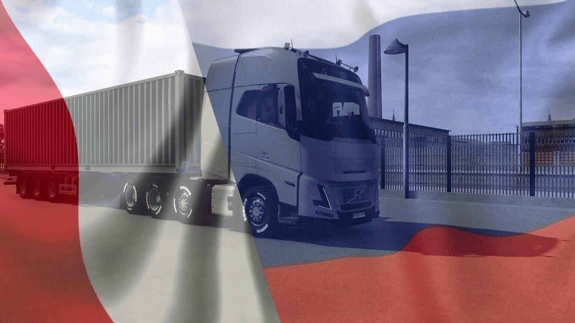 Рейс из России в Польшу - Jv ETS2