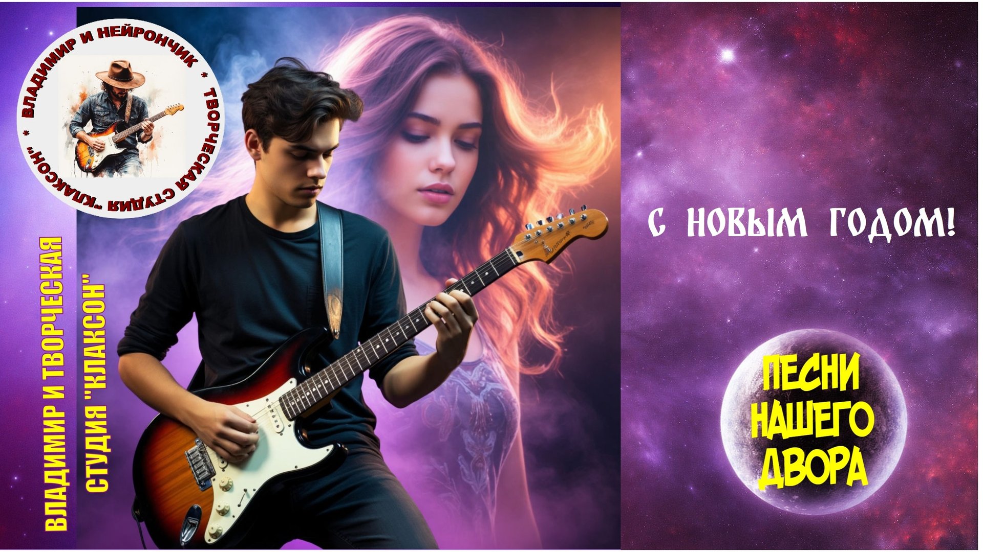 Владимир и Нейрончик С Новым годом!