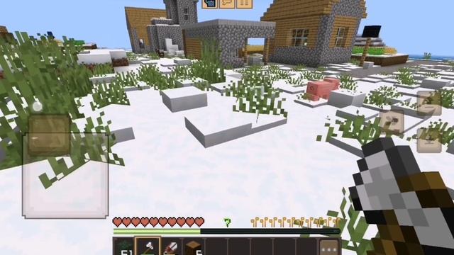 Сегодня 31 декабря!А у нас в деревне не чего не УКРАШЕНО! В Майнкрафт