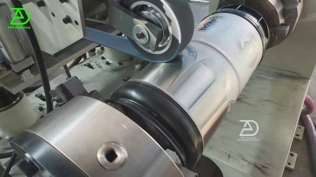 Ленточный полировальный станок ADV106: идеальная полировка пивных банок!