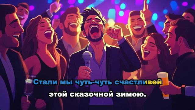 Караоке. Запах мандаринов. Новогодняя песня