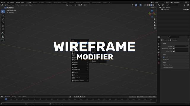 17.Weld+and+Wireframe+Modifier+-+1080p