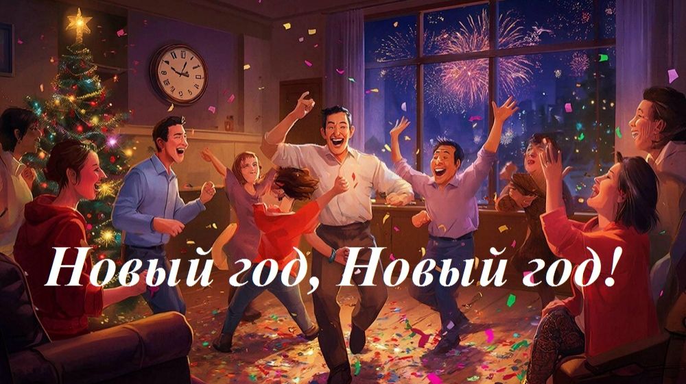 Новый год, Новый год! Новогодняя песня. AI Suno