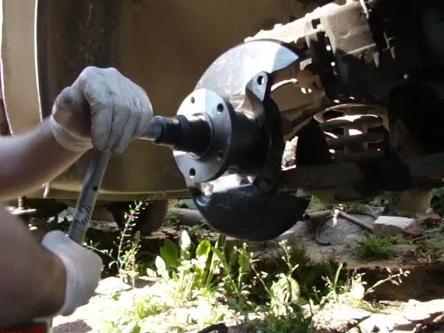 Замена ступицы ГАЗ-31105 Волга - 3 регулировка