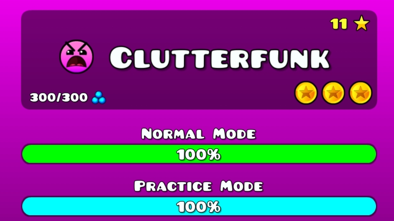 Clutterfunk с тремя монетами