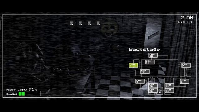 Фнаф 1(Ночь 1)Попытка 1