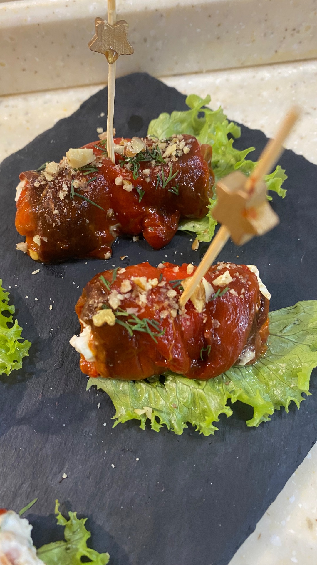 Закуска из болгарского перца