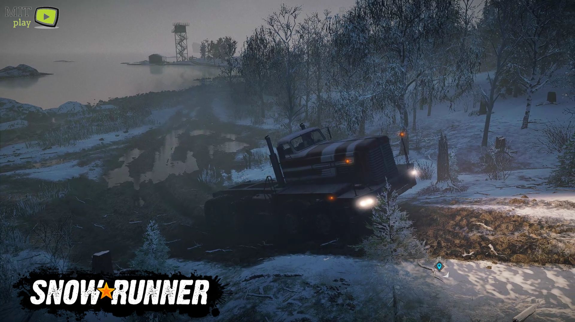 AVENHORN A15 - Ныряние в реку и Спасение цистерны | Snowrunner | Logitech G29