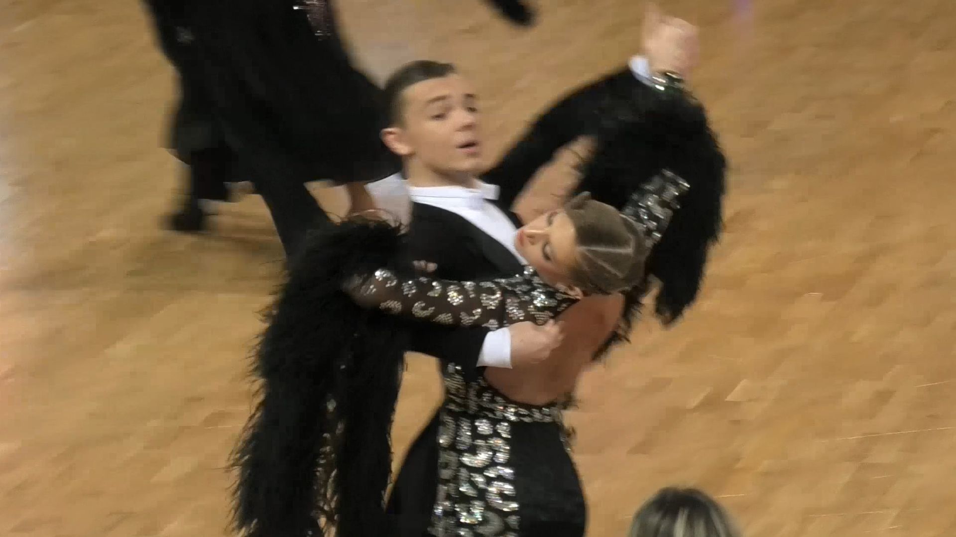 Казанцев Даниил и Коновалова Ева Квикстеп стандарт  19 января 2025 Новосибирск