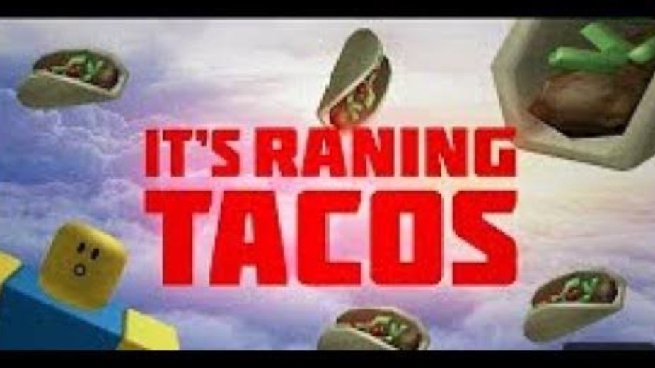 IT'S RAINING TACOS! (Roblox music video)