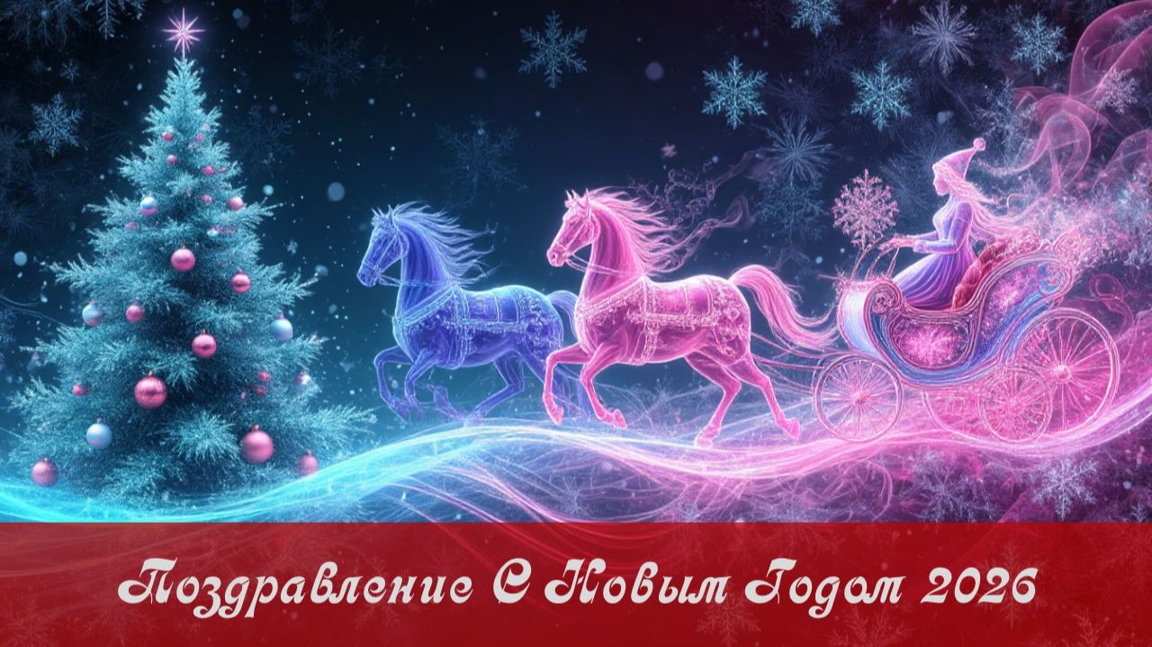 С наступающим новым годом! 2026