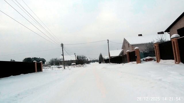 Южная улица. Йошкар-Ола декабрь 2025