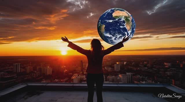 Новый год - новая жизнь NatalitaSongs #авторскаяпесня #стихиожизни #видеоии #музыкаии