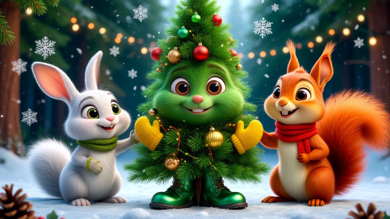 В Лесу Родилась Ёлочка + Сборник Новогодних Песенок и Мультиков +С Новым 2026 годом! С Годом Лошади!