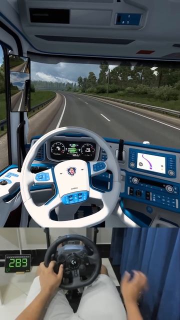 Грузовой экспресс из России в Польшу в ETS 2.