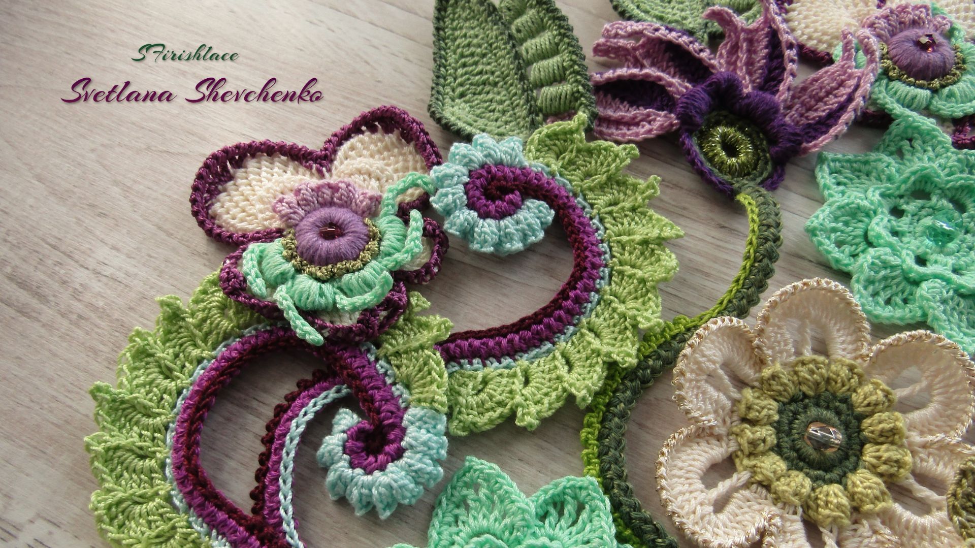 Ирландское кружево - ☘️💮🌿Мотивы "ЛАСКОВЫЙ МАЙ"