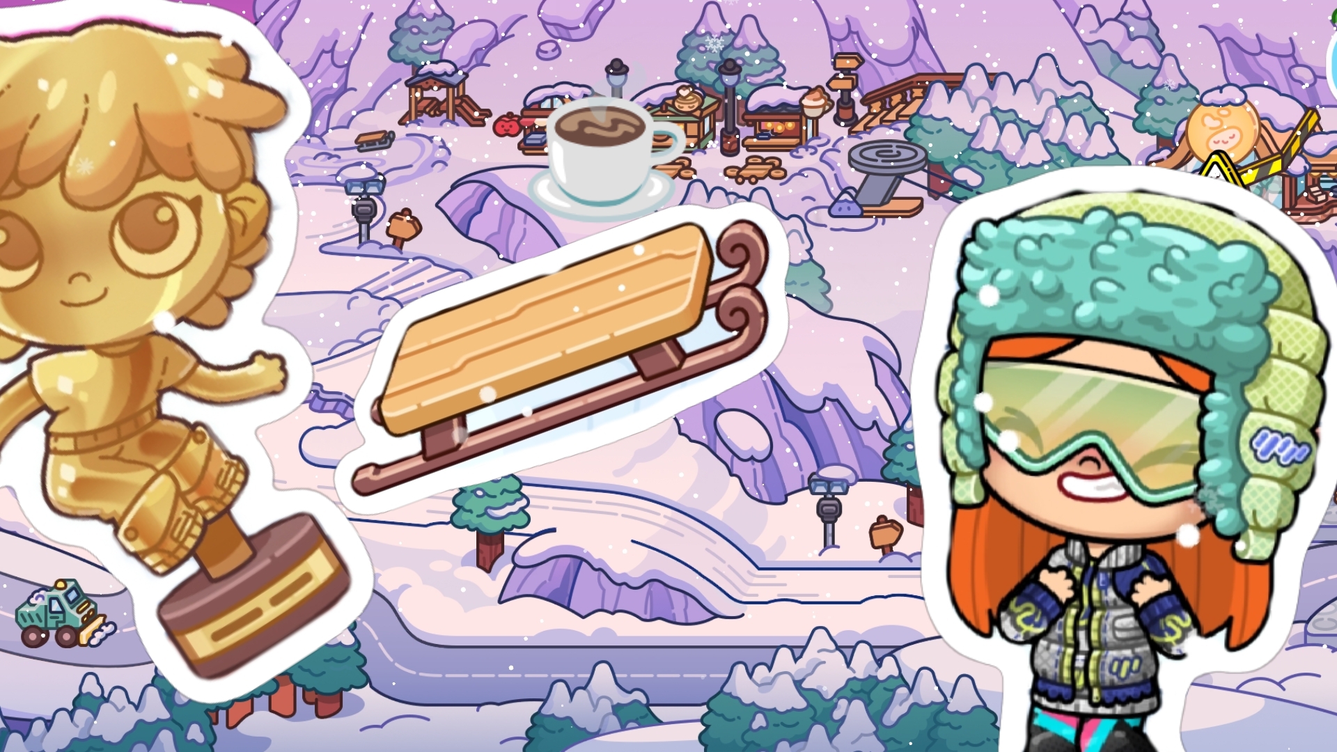 Секреты зимней локации! ❄️