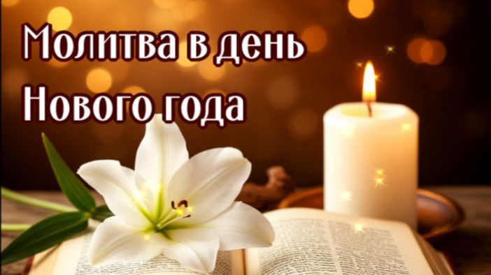 Молитва в день Нового года
