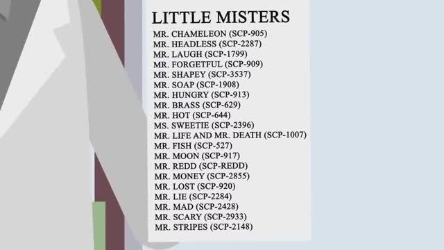 Маленькие Господа Доктора Развлечудова (Объяснения SCP)