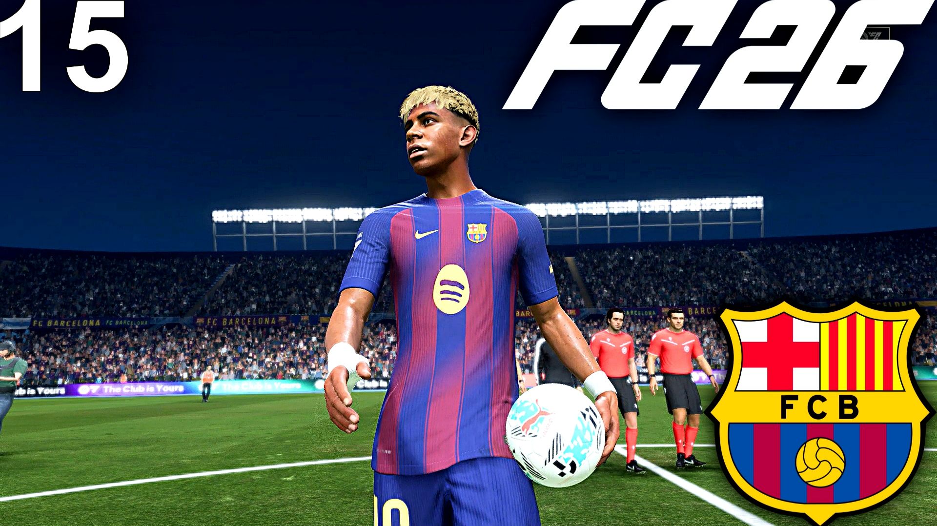 FC 26 КАРЬЕРА ЗА БАРСЕЛОНУ #15 - ЭЛЬ-КЛАСИКО С МАДРИДСКИМ РЕАЛОМ и ХЕТ-ТРИК ЯМАЛЯ!!!
