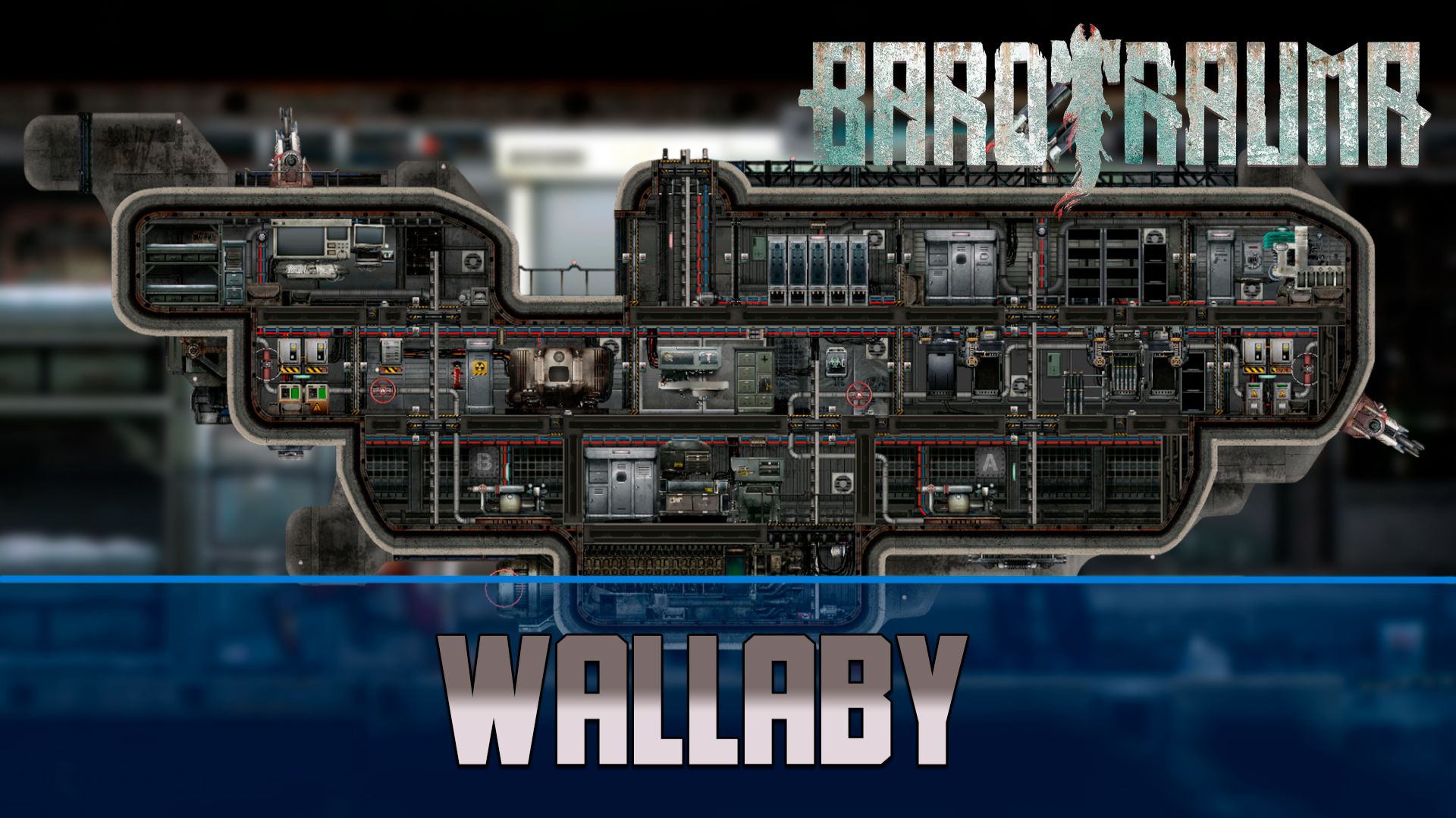 Barotrauma Валлаби (Wallaby) | Боевая подлодка 2 уровня