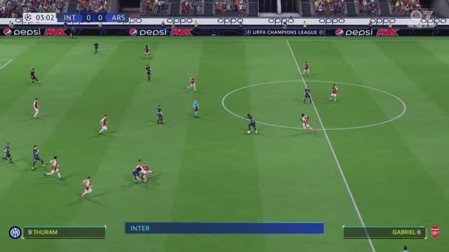 Интер - Арсенал. Лига чемпионов