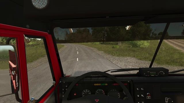 FS25 Утренний рейс на КамАЗе