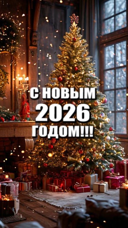 С НОВЫМ 2026 ГОДОМ! 🎄🎇