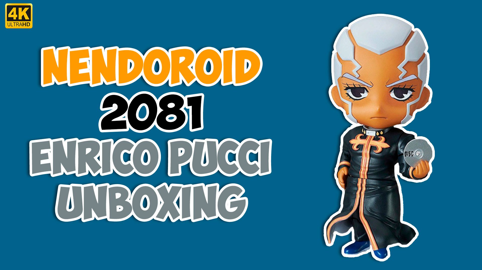 Nendoroid Enrico Pucci 2081: Быстрая распаковка на аниме фигурки.