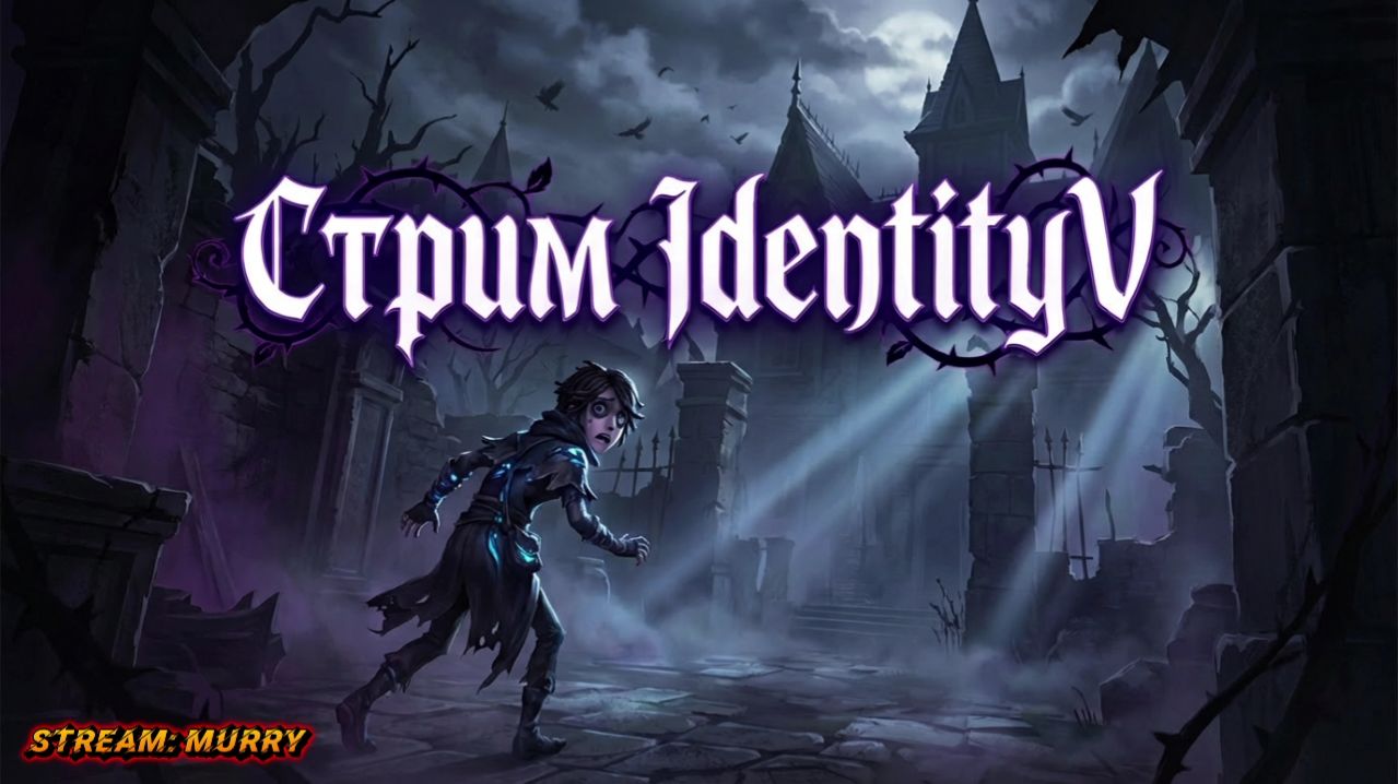 Новогодний стрим #Identity V: Побег любой ценой! Играем за выжившего!