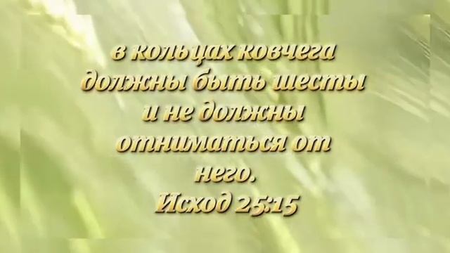 25 ГЛАВА КНИГИ ИСХОД