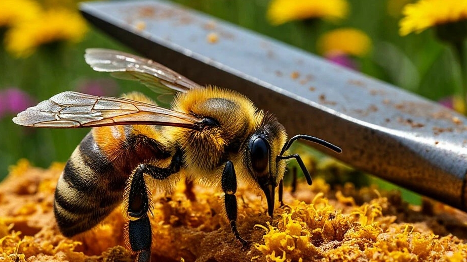Стамеска пчеловода своими руками. От заготовки до станка. Полный цикл изготовления.