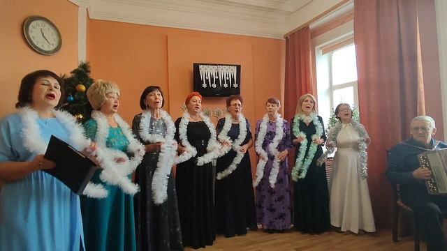 Закружился снег шальной! Поём!