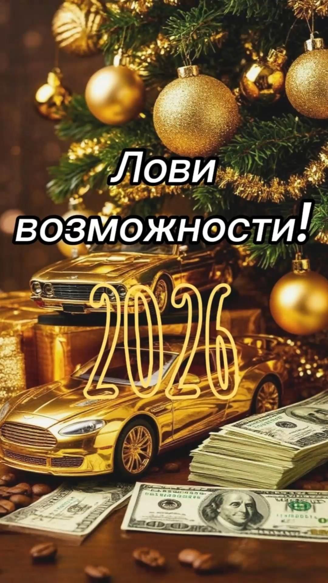 ✨У тебя впереди 365 шансов на успех!!! С новым годом!!!