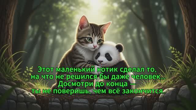Мультики для детей о животных - Лучшие видео - Спасение маленькой панды.
