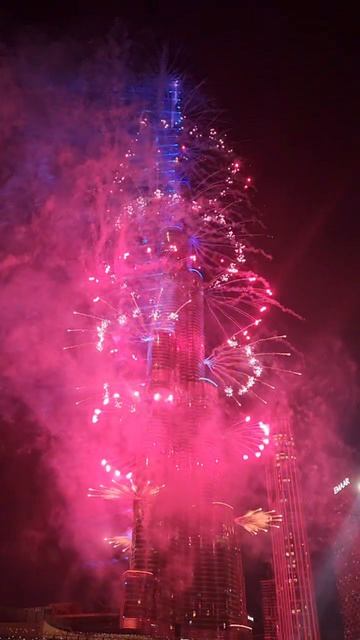 Бурдж Халифа. Новогоднее шоу 2026.