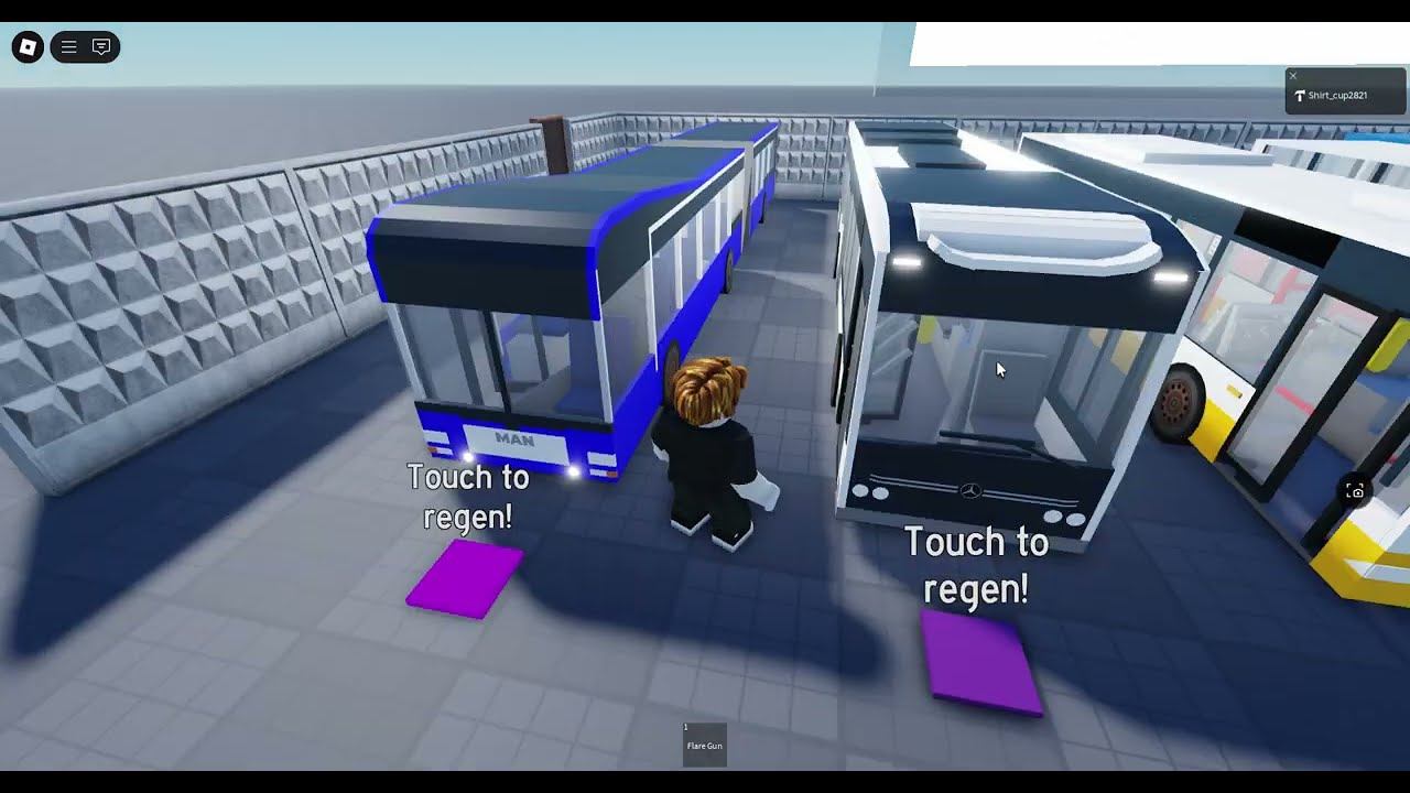 Обзор моей второй АВТОБУСНОЙ карты в роблоксе!