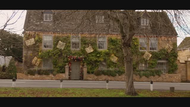 АНГЛИЯ  ПРЕКРАСНЫЙ  ДЕНЬ В РОЖДЕСТВО В КОУТСОЛДЕ Район в графстве Глостершир