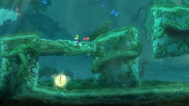 Спасаем синих малюток в Rayman Legends #1