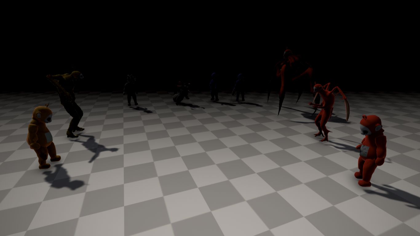 устраиваем бои в Slendytubbies 3 multiplayer