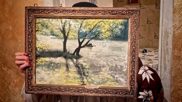 Шёпот утра, застывший в красках.