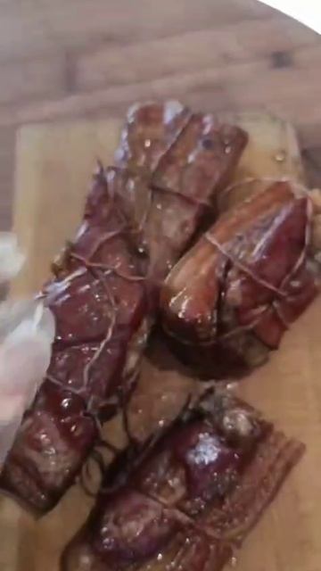 Безумно вкусная и сочная грудинка в которой много мяса!