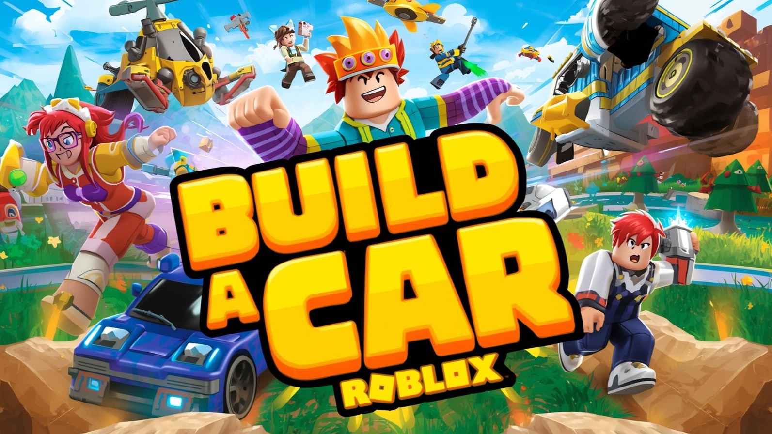 BUILD A CAR ROBLOX VIDEO 2 РОБЛОКС ПОСТРОЙ МАШИНУ 2